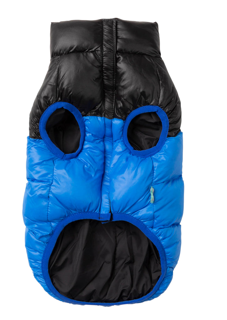 Harlem Puffer Jacket - Blue – FuzzYard